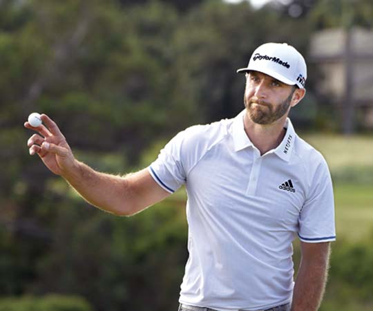 Johnson takes over lead: World’s top-ranked player ahead by two ...